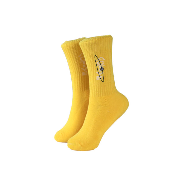 Youth Orbit Sock - Yellow - Active Ride Shop